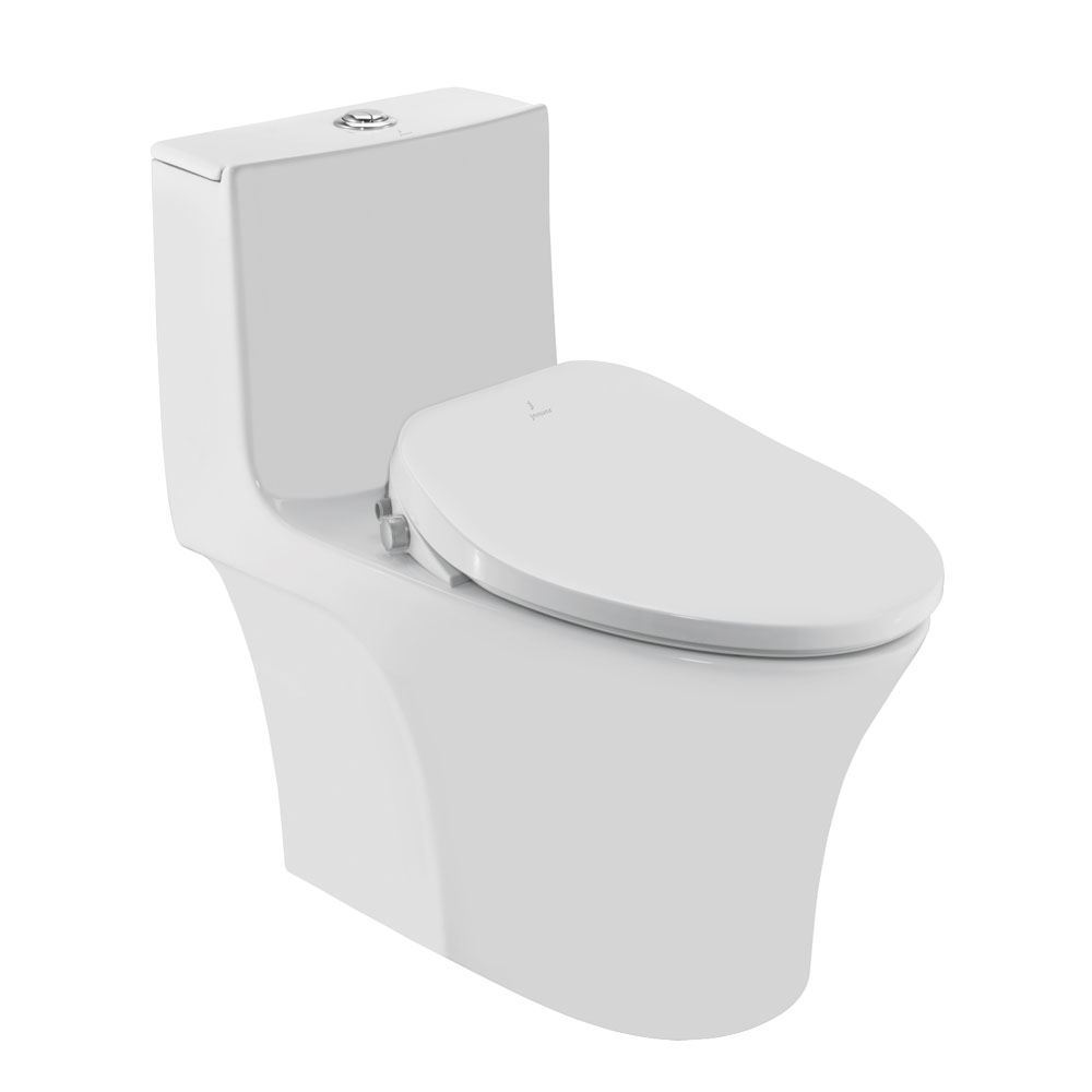S-Trap One Piece Bidspa Rimless Floor Mounted WC