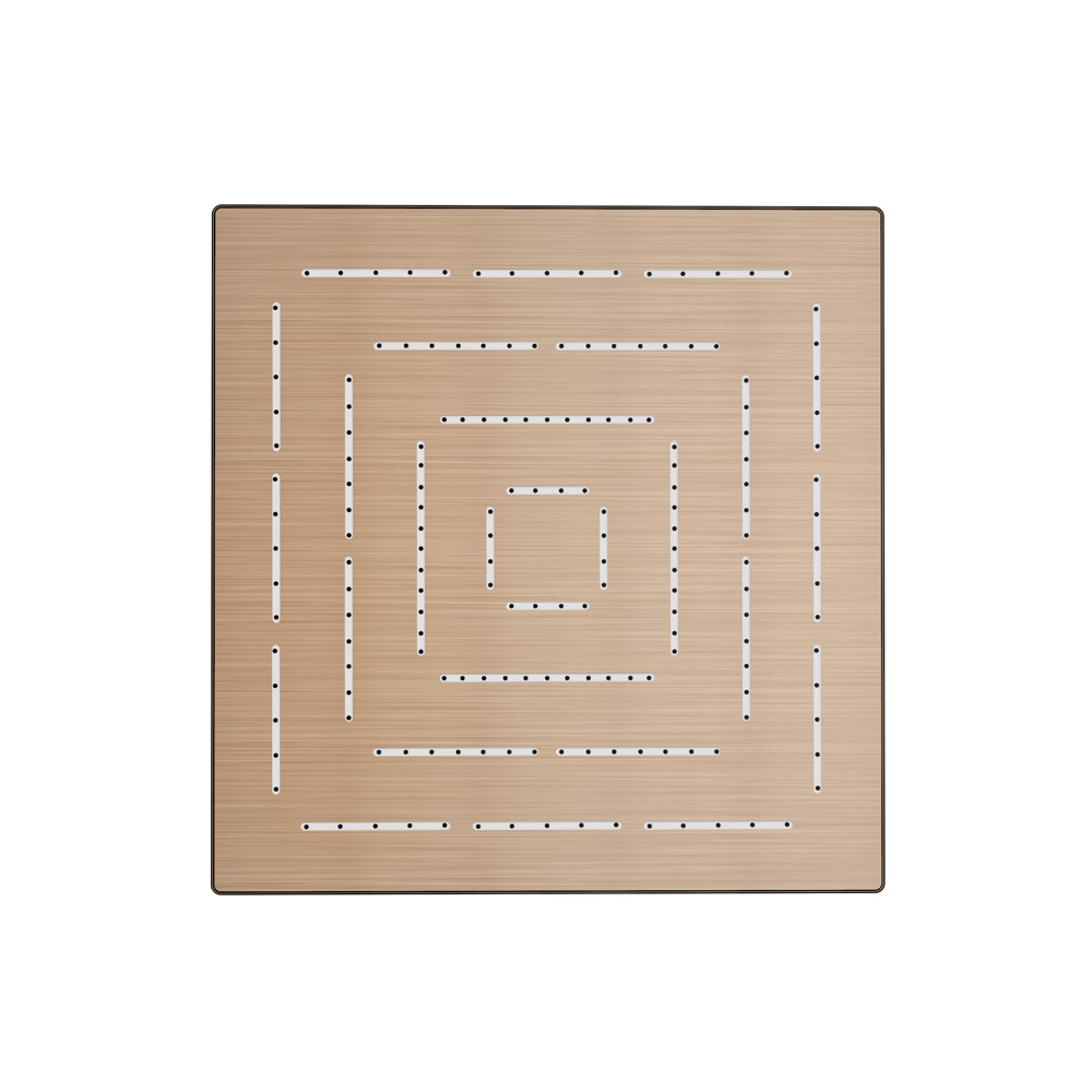 Maze Gold Dust 300X300mm Square Overhead Shower